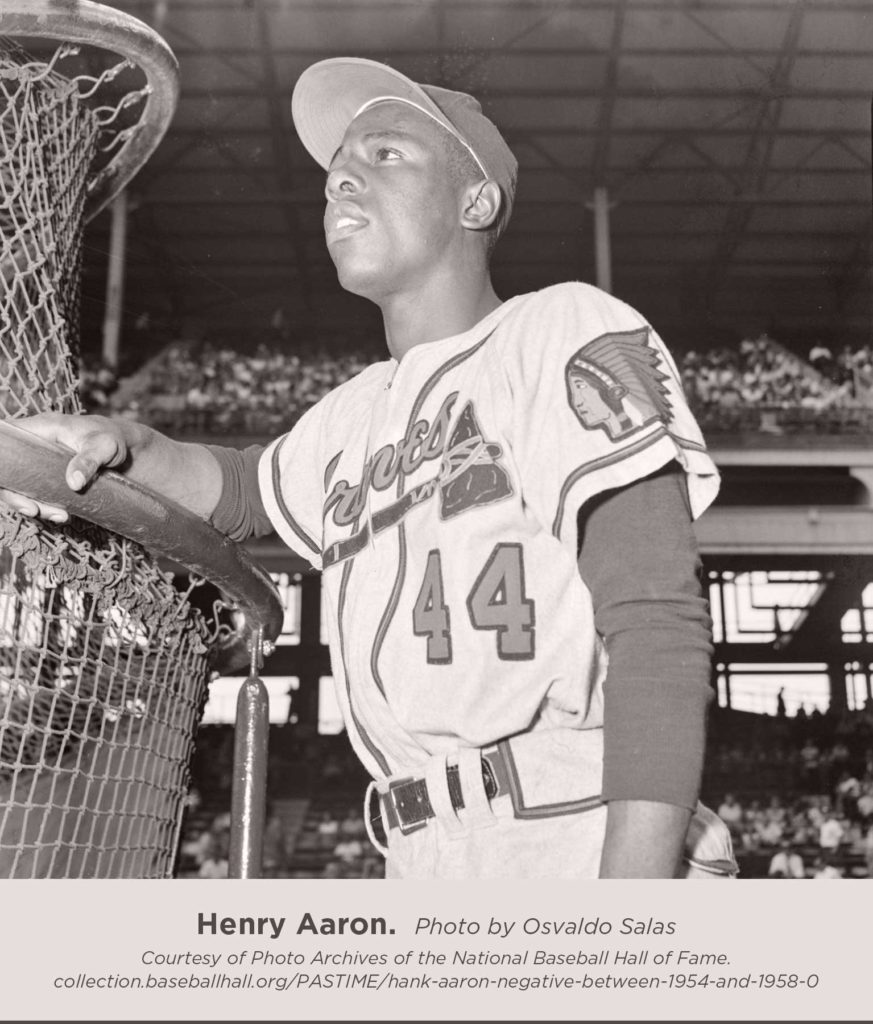 Henry-Aaron_1954 - Beacon Athletics Blog & Ballfield Tips
