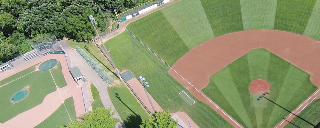 FACILITIES-aerial-finished-field - Beacon Athletics Blog & Ballfield Tips